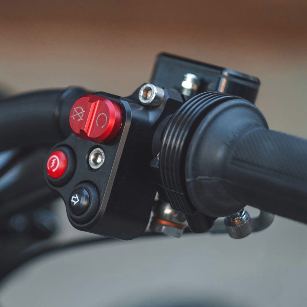 Motorcycle Switchgear 'Matte Black'