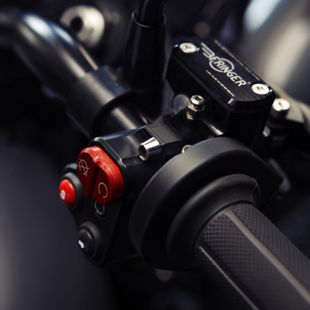 Motorcycle Switchgear 'Matte Black'