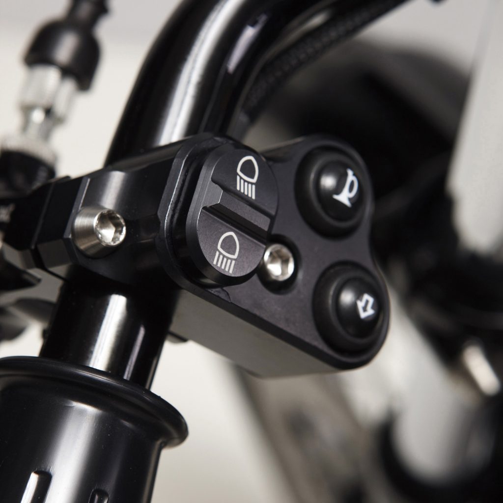 Motorcycle Switchgear 'Matte Black'